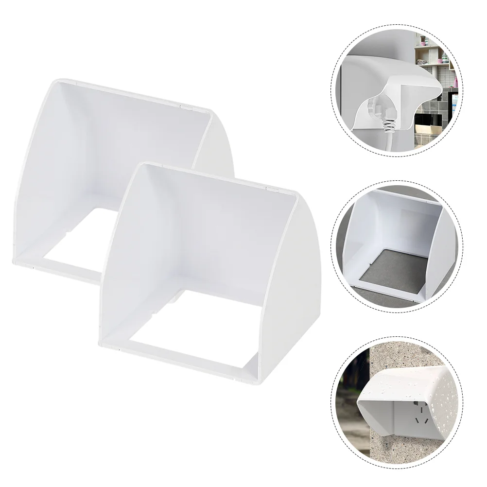 Plastic-Doorbell-Rain-Cover-Door-Access-Shell-Shield-Keypad-Rain-Shell ...