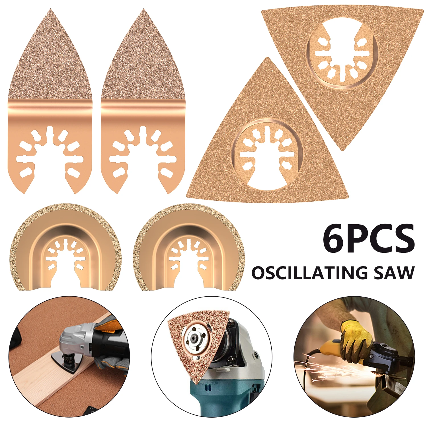 6-Pcs-Carbide-Triangle-Rasp-Oscillating-Saw-Blades-Multi-Tools-Tile ...
