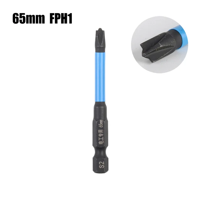 Special Magnetism Cross Screwdriver Bit FPH1 FPH2 FPH3 Nutdrivers 65 ...