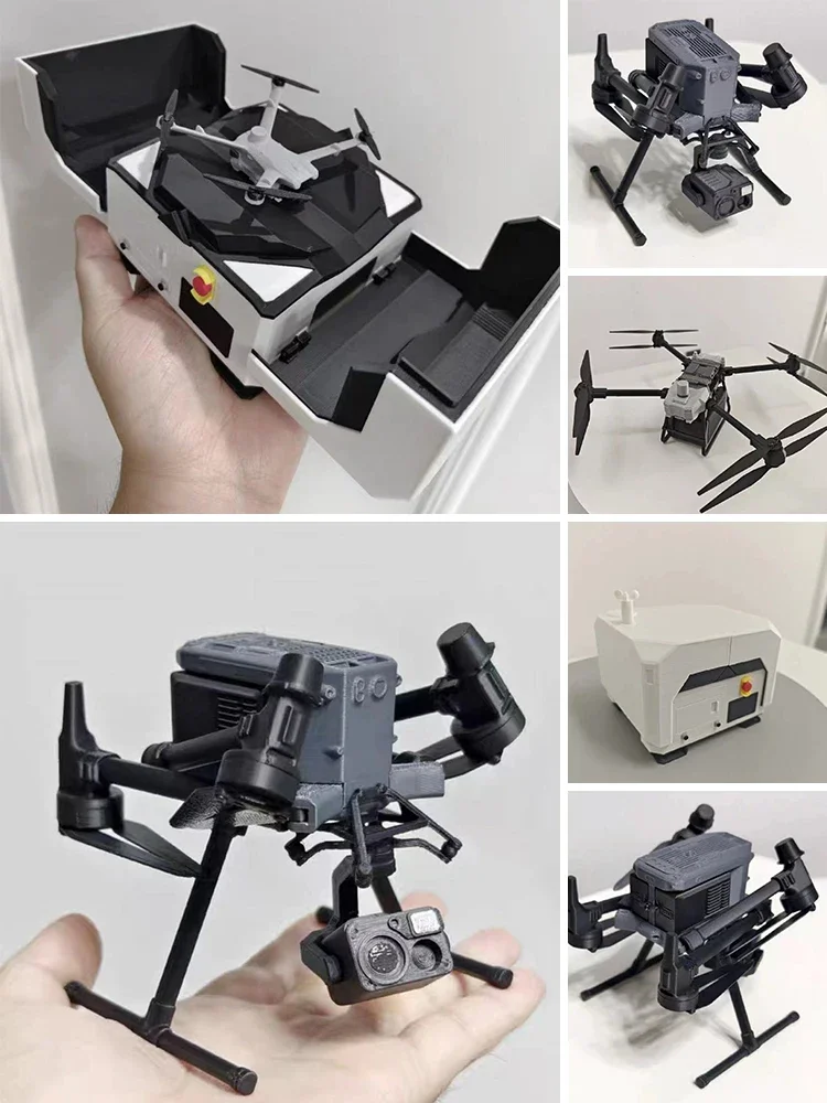 Miniature Dji Fpv Traversal Machine Modle Soldier Man UAV Drone Model ...