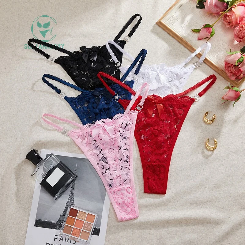 Roupa-interior-com-renda-multicolorida-para-mulheres-arco-sexy-ajust ...
