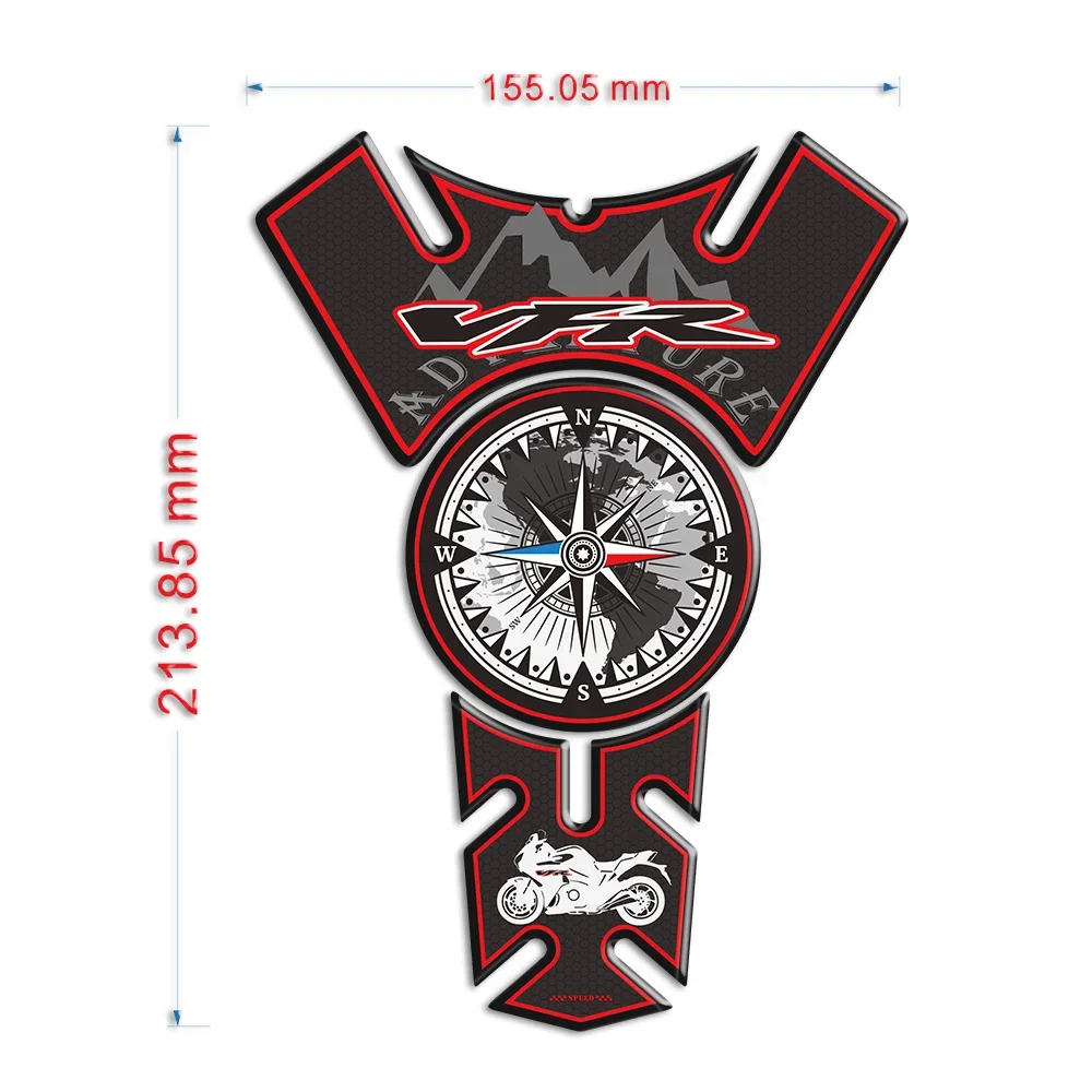 Stickers-Protector-Tank-Pad-For-Honda-VFR-400-750-800-1200-X-F-Decal ...