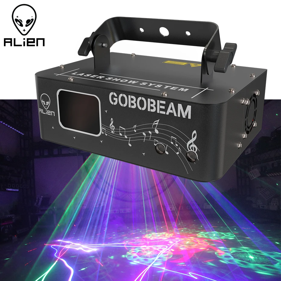ALIEN-500mw-RGB-Laser-Beam-Line-Scanner-RG-Patterns-2in1-Projector-DJ ...