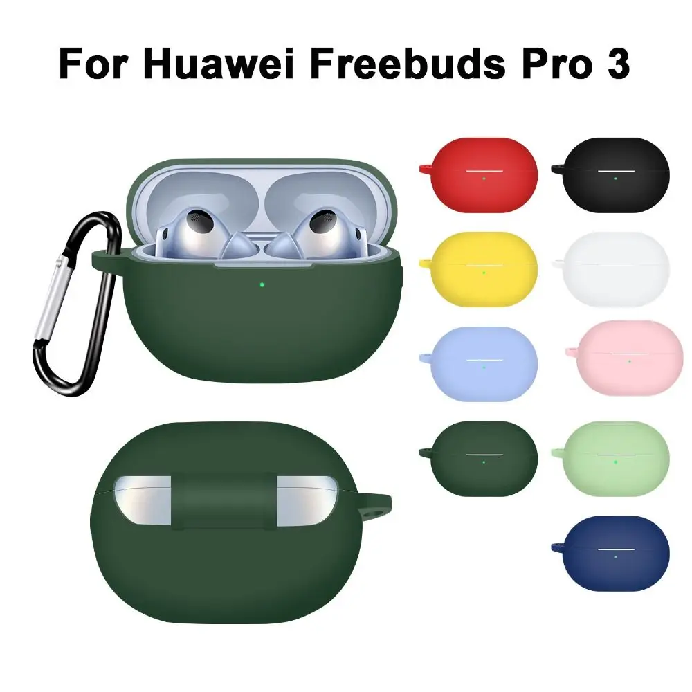 For Huawei Freebuds Pro 3 Case Shockproof Silicone Earphone Cover Solid ...