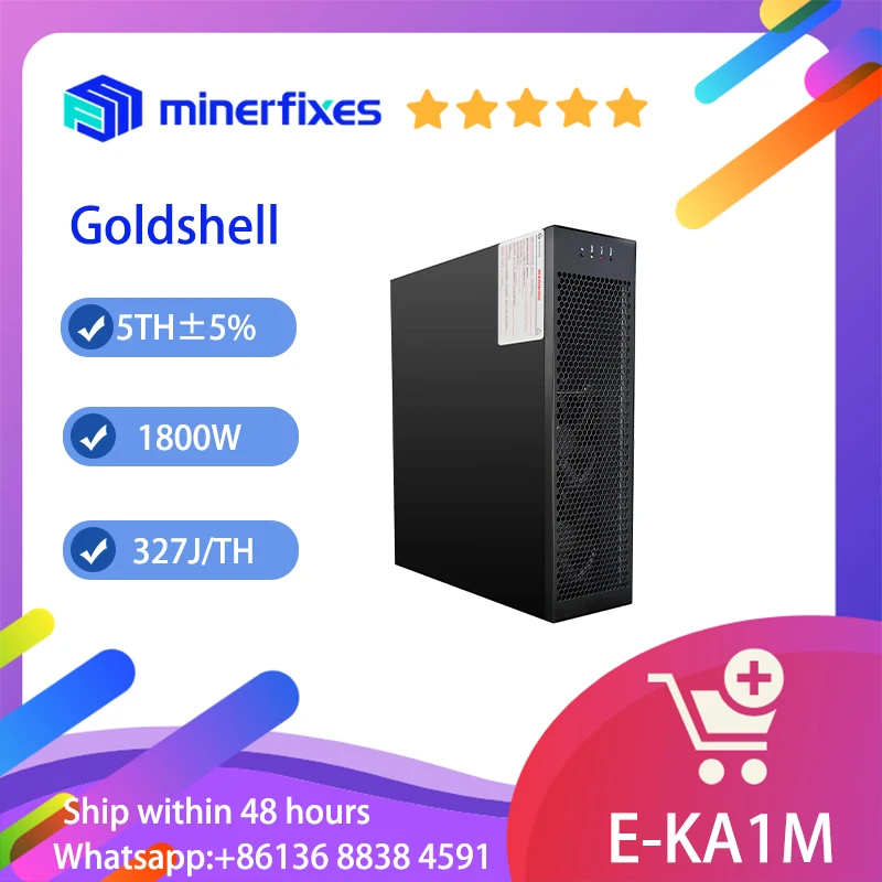 Brand-New-Goldshell-E-KA1M-BOX-EKA1M-5T-Kaspa-Miner-Crypto-KAS-Mining ...