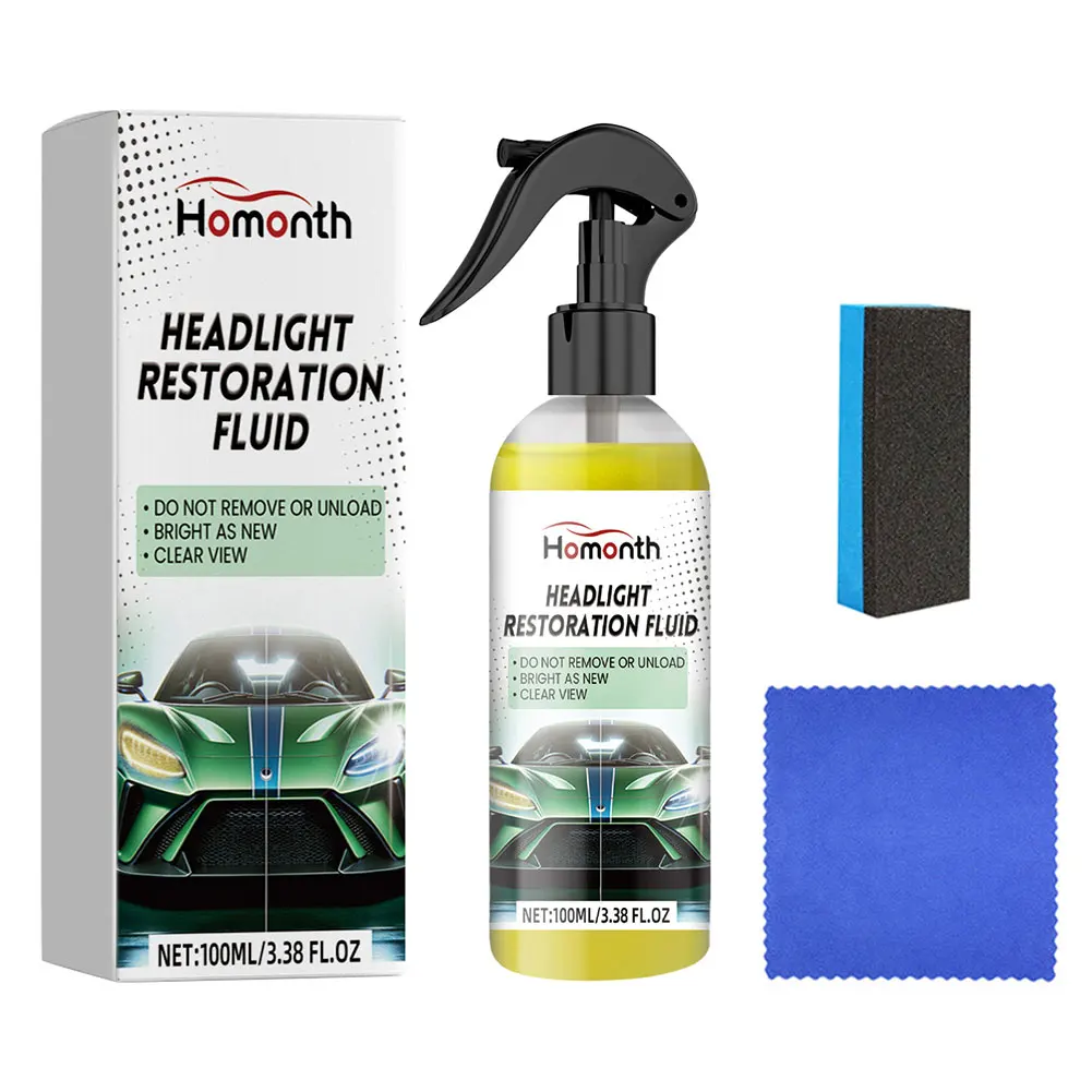 100ml-Headlight-Renewal-Polish-Maintenance-Liquid-Kit-with-Sponge-Cloth ...