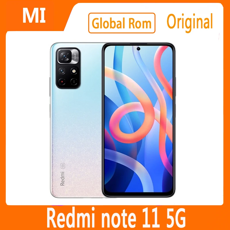 Original Xiaomi Redmi Note 11 5G Smartphone Dimensity 810 Octa Core 6.6 ...