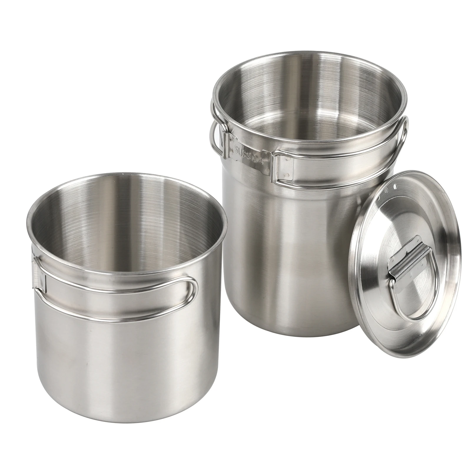 Stainless-Steel-Cookware-Set-Camping-Cup-Outdoor-Portable-Cooking-Pot-2 ...