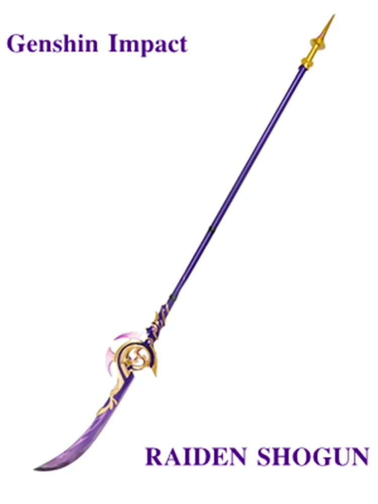 RAIDEN SHOGUN Polearm Weapon 1.8M Game Genshin Impact Cosplay Item ...