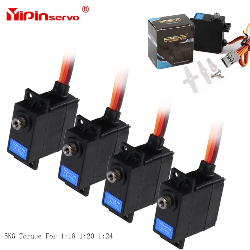 1-2-4-Pcs-5KG-Digital-Micro-Mini-Servos-Full-Metal-Gear-180-Degree-High ...