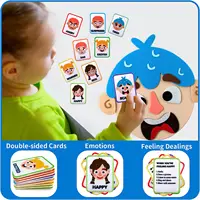 Kids Social Emotional Learning Busy Board with 9 Emotion Cards for ...
