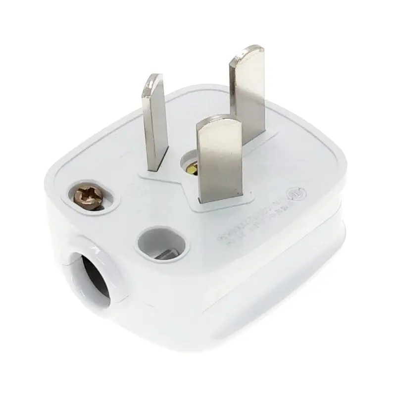 16a China 3-flat Pin Power Plug For Air Con Water Boiler Replacement ...