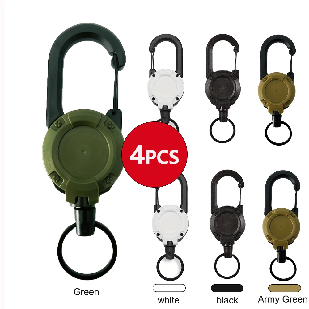Extendable-Retractable-Holders-Keychain-Badge-Reels-Heavy-Duty-Clip ...