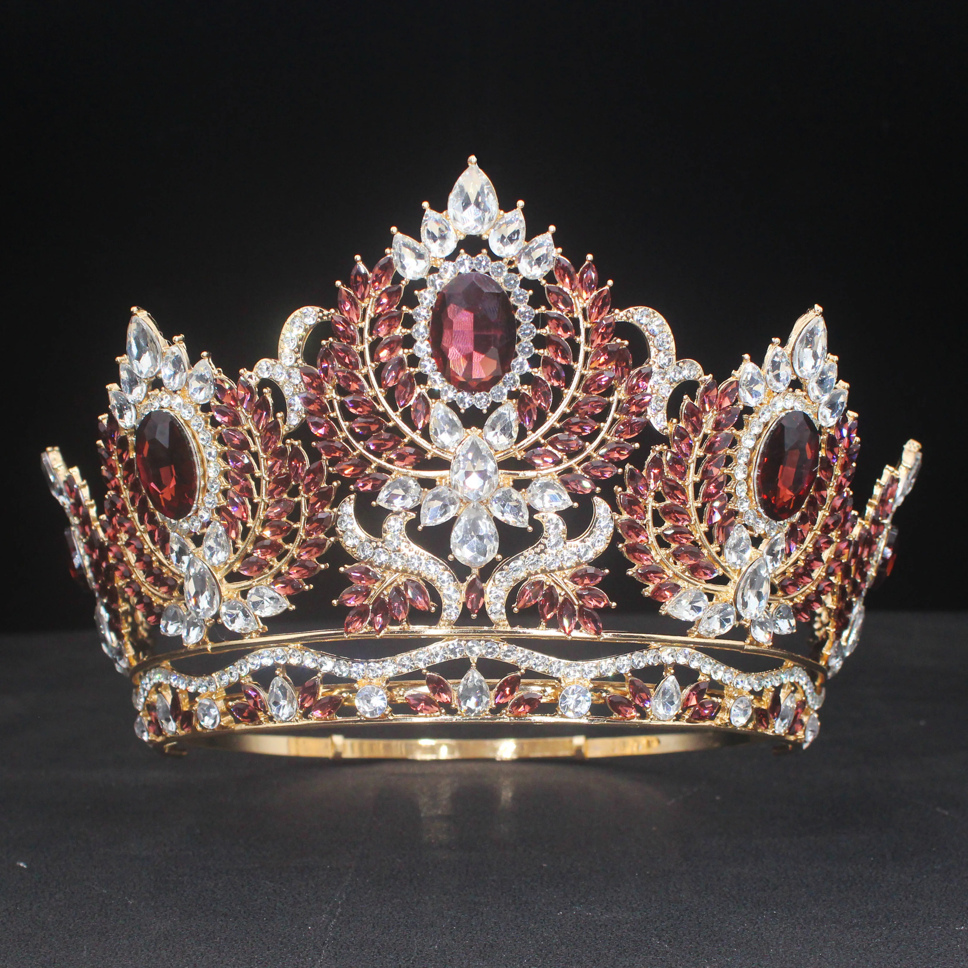 Adjustable Crystal Queen Tiaras and newest Crowns