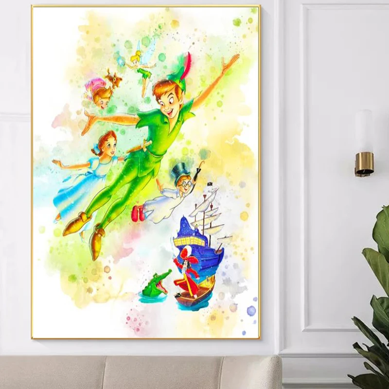 Peter Pan Canvas Painting