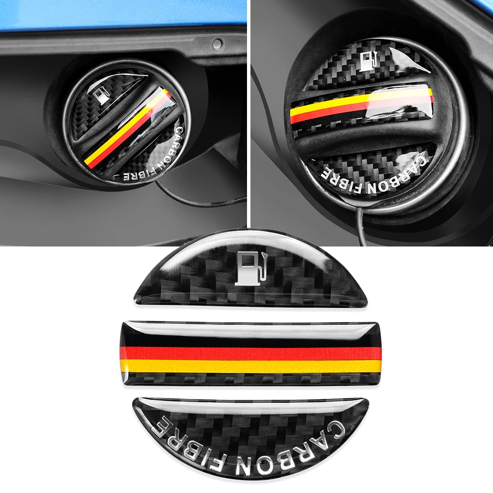 Carbon-Fiber-Fuel-Tank-Cap-Cover-Decorative-Stickers-for-Lada-Granta ...