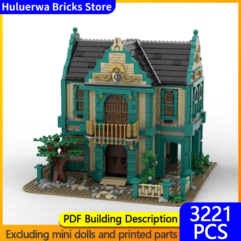 Medieval-Street-View-Model-MOC-Building-Bricks-Colonial-Bath-House ...