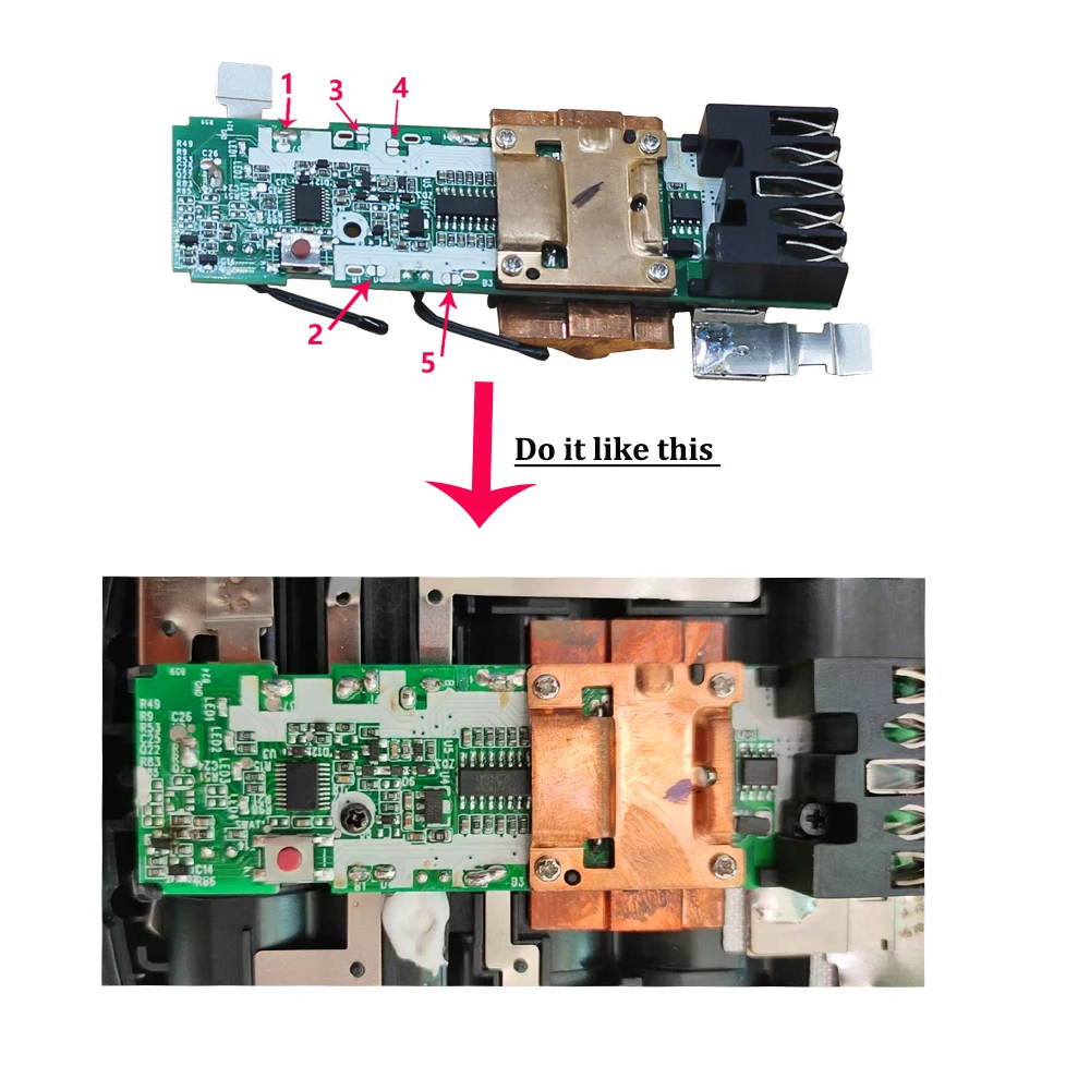 M18 15*21700 리튬 이온 배터리 플라스틱 케이스 PCB 충전 보호 회로 기판 쉘, 밀워키 18V 12Ah 스티커 라벨 ...