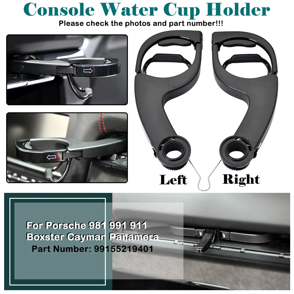 New-Car-Front-Left-Right-Instrument-Cup-Holder-Repair-Kit-for-Porsche ...