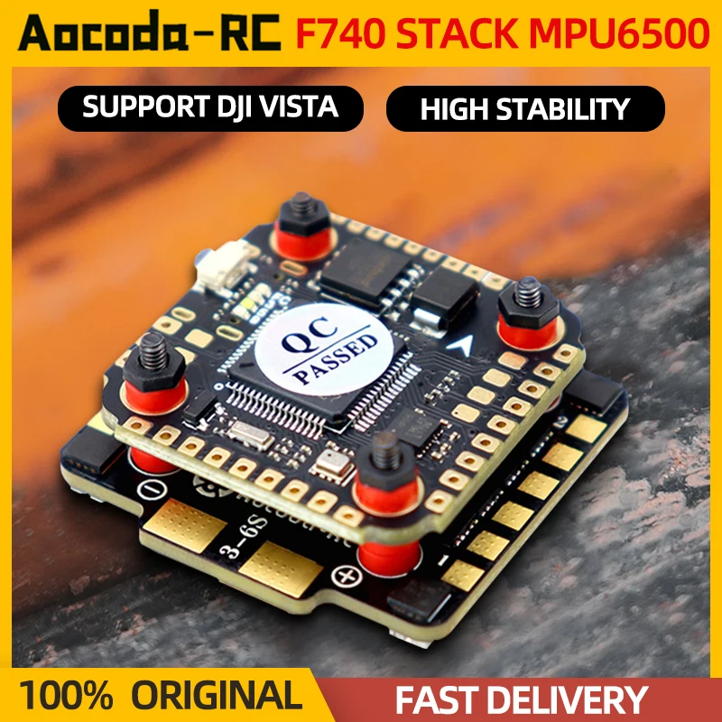 Aocoda-RC F740 Stack F7MINI Flight Control FC MPU6500 2040 40A 4in1 ESC ...