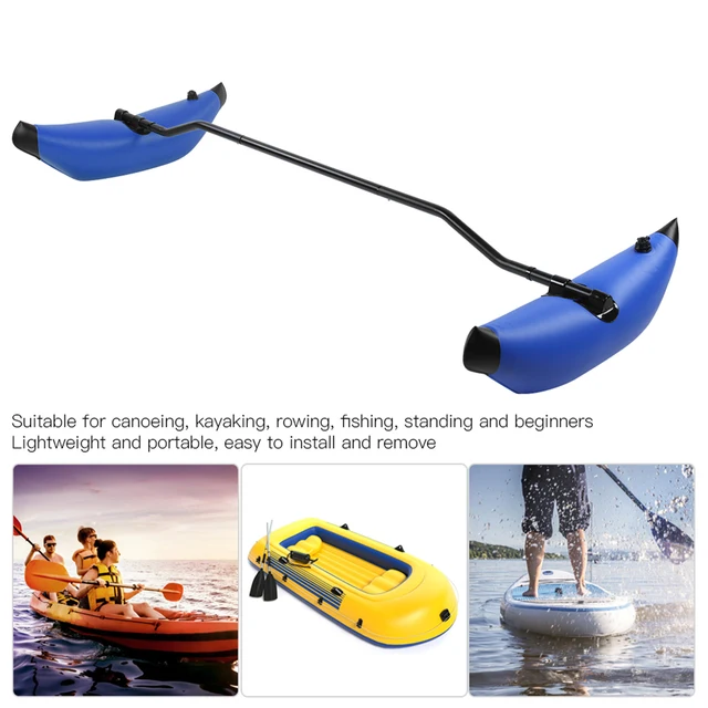 Kayak Motor Kit Kayak Outrigger Stabilizer, Portable PVC Kayak ...