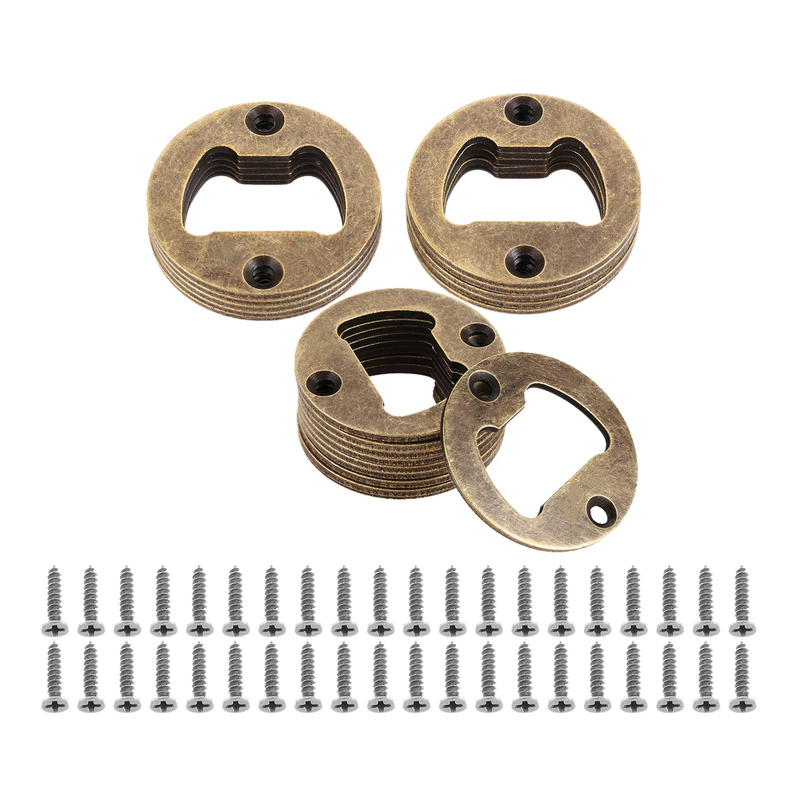 2-5-10-Pcs-Round-Bottle-Opener-Insert-40mm-Wine-Beer-Opener-Bar ...