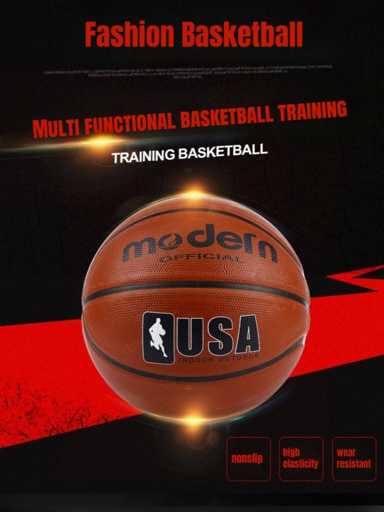 MODERN training Basketball，Premium Composite Leather， Indoor/Outdoor ...