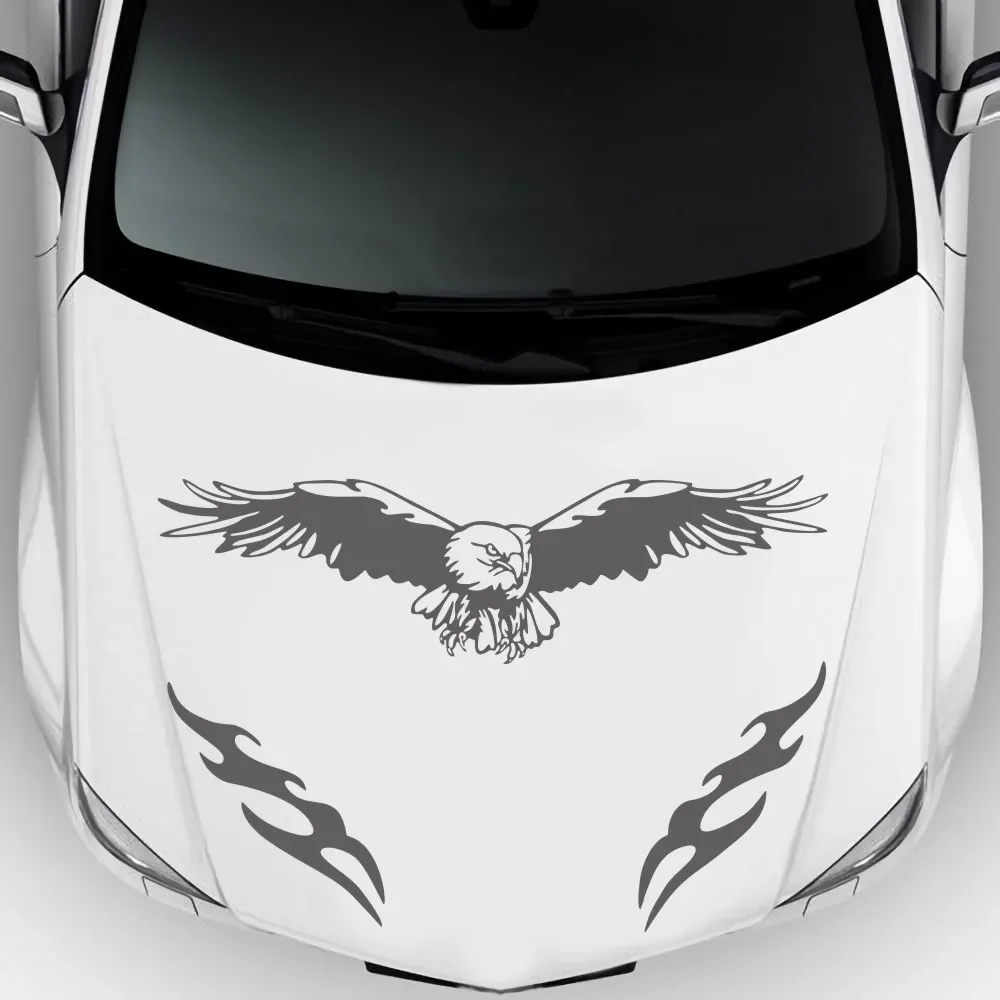 3pcs-The-Eagle-Fire-Totems-Car-Sticker-DIY-Modelling-Hood-Vinyl-Decals ...