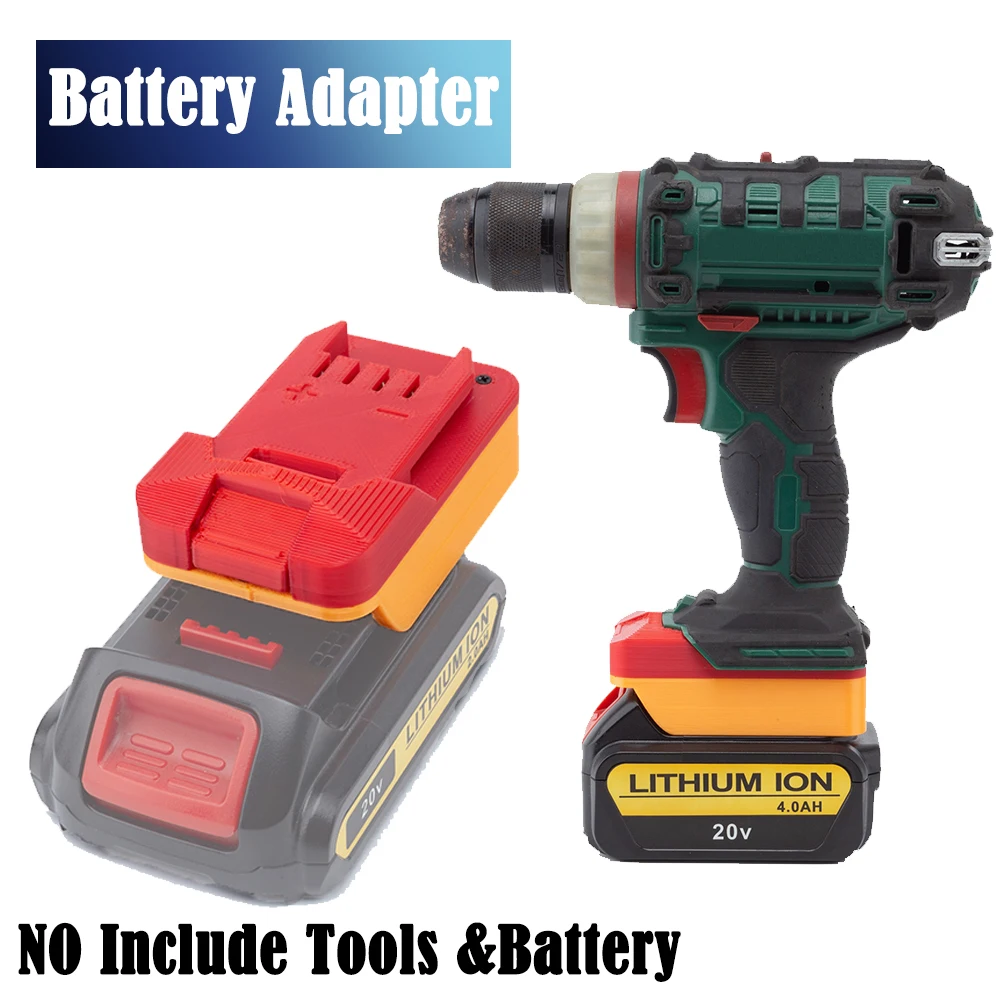 Battery-Converter-Adapter-for-DeWalt-18V-Li-ion-Battery-to-for-Parkside ...