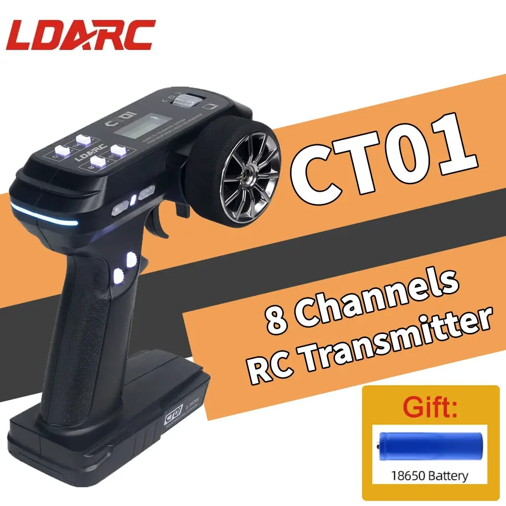 LDARC CT01 2.4GHz 8-Channel Professional Remote Controllor English and ...