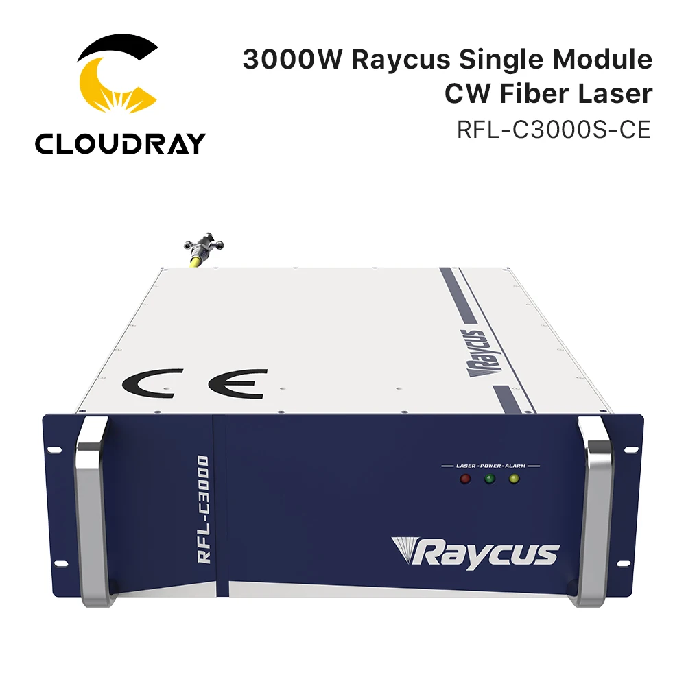 Cloudray Original Raycus 3000W Laser Source RFL-C3000S CW Fiber Laser for 1064nm Fiber Laser ...