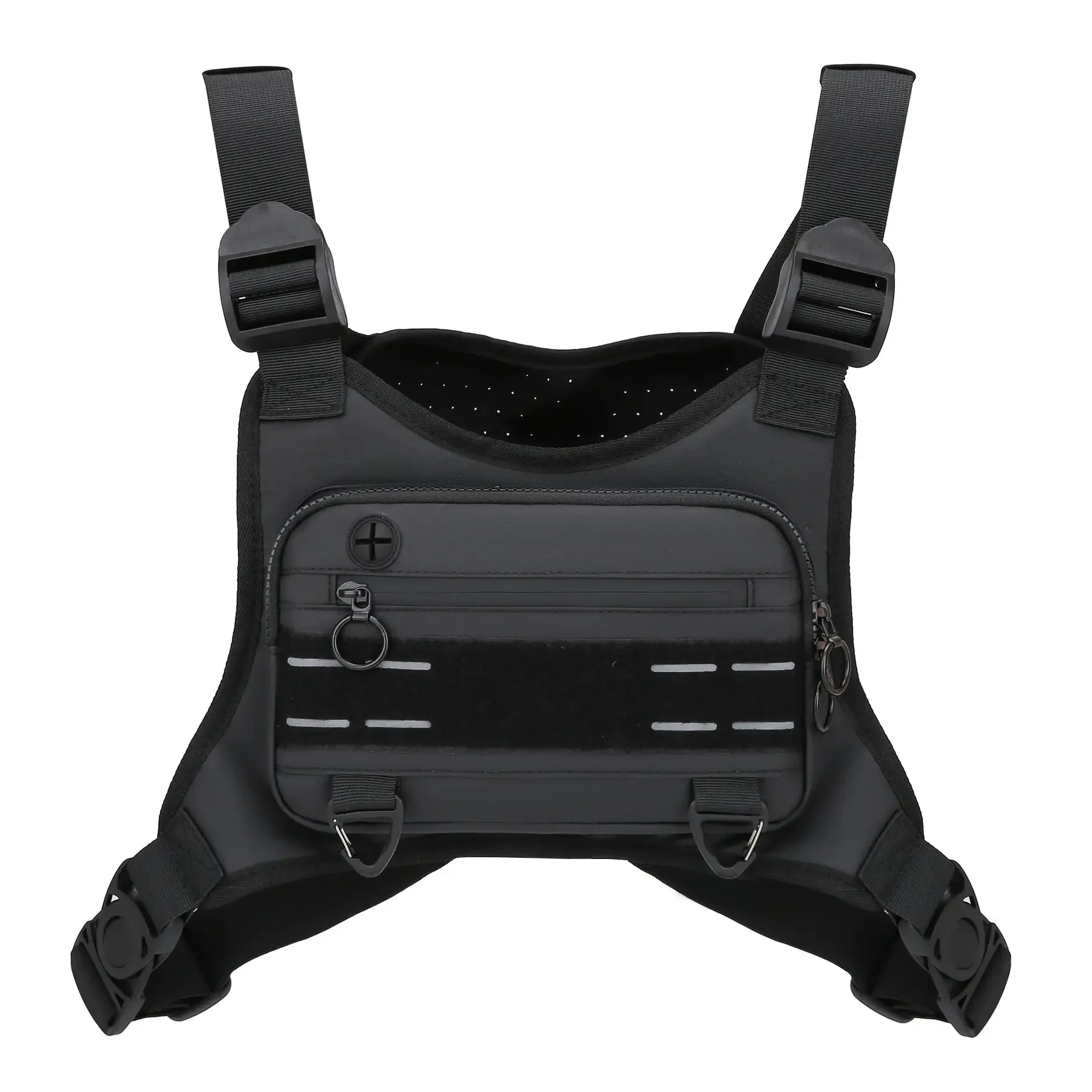 Sports Chest Bag Water Resistant Lightweight Front Chest Pack Running ...