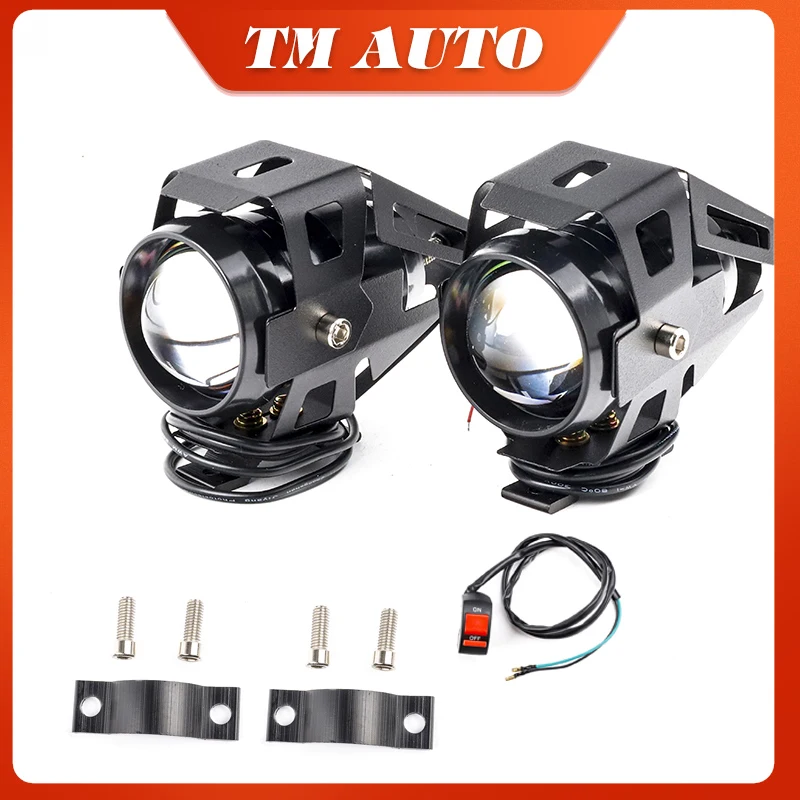 2-Pack-Motorcycle-Headlight-U5-Headlight-Spotlight-Fog-Headlight-For ...