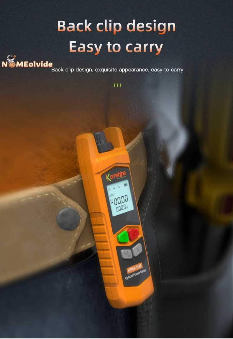 Fiber-Optic-Mini-Power-Meter-KPM-11M-with-LED-Light-LC-Adapter-1-25mm ...