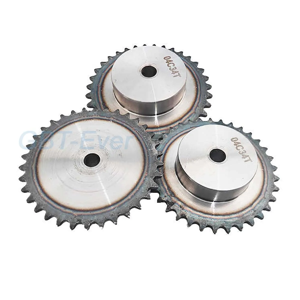1Pcs 9-50T 04C Industrial Sprocket Wheel Precision A3 Steel Chain 9/10 ...