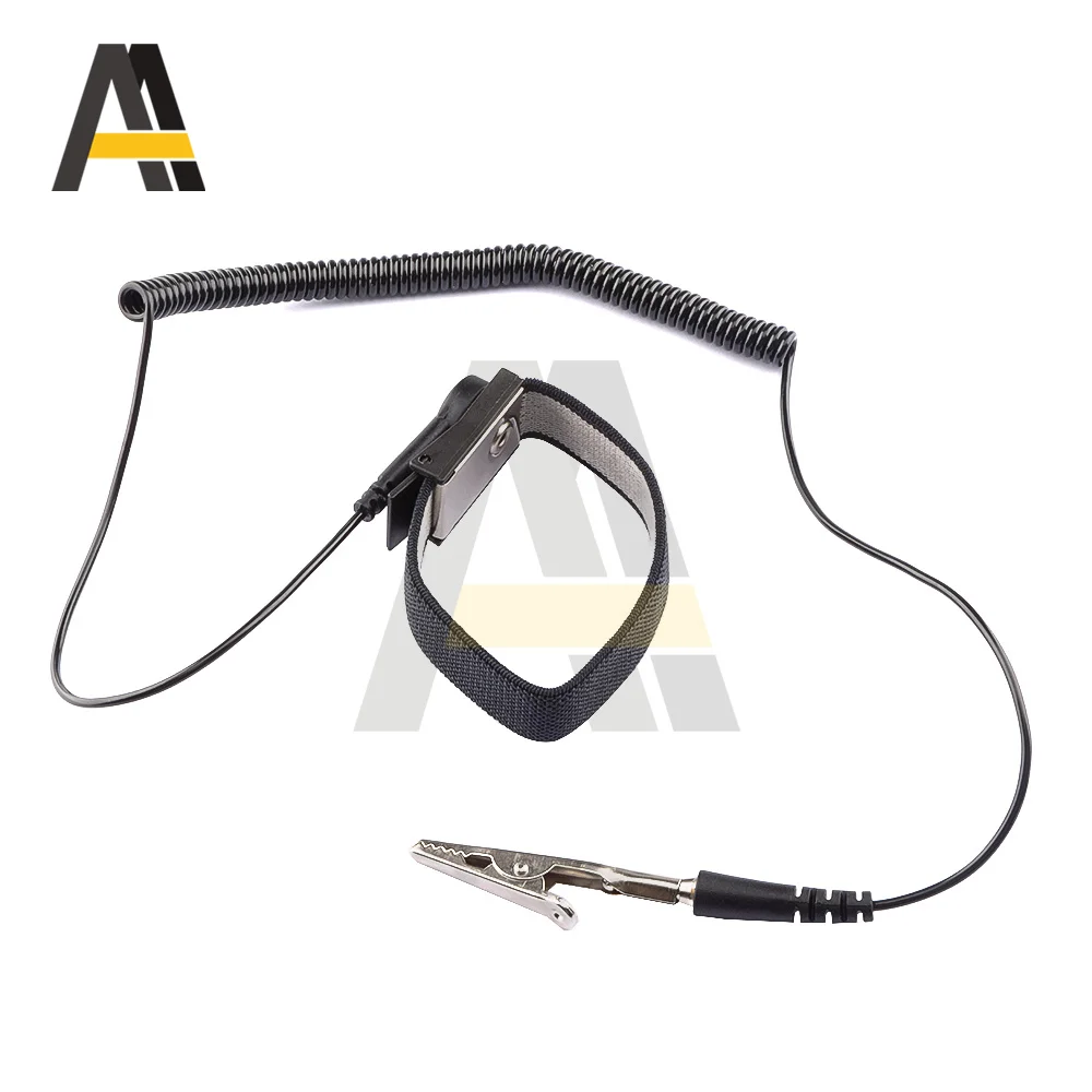 PU-Adjustable-Anti-static-Esd-Strap-180cm-Antistatic-Grounding-Bracelet ...