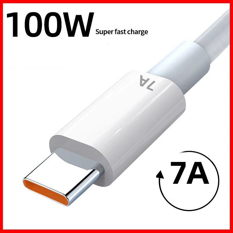 7A-100W-Type-C-USB-Cable-Super-Fast-Charge-Cable-for-Fast-Charging-USB ...