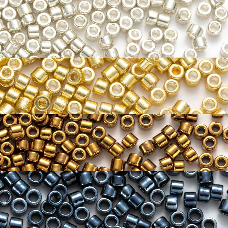 MKY-perles-m-talliques-en-verre-japonais-2-0MM-10g-20g-30g-couleurs-m ...