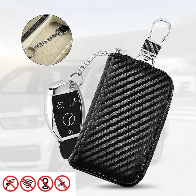Car-Key-Signal-Blocker-Case-Faraday-Box-Anti-Hacking-Anti-Theft-Key-Fob ...