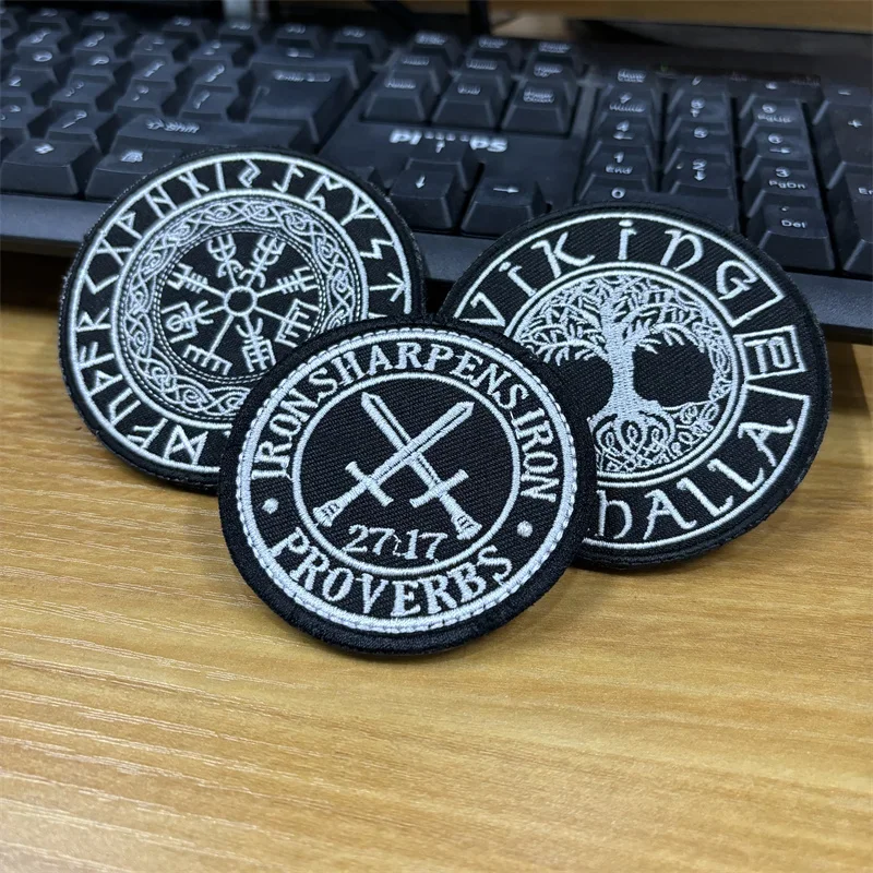 Tree of Life Tactical Patches Hook&Loop Patch Military Viking Morale ...