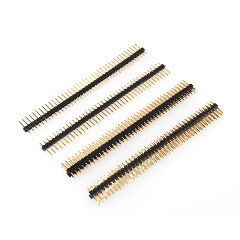 10Pcs/Lot 2.54mm Pitch 2.54 Double Row Male 2x40Pin Breakaway PCB Board ...