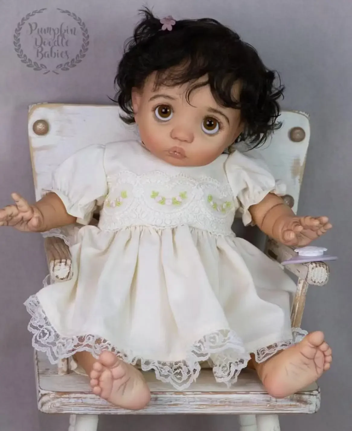 Customized-Limited-Supply-16inch-Reborn-Baby-Peeka-With-Hand-Rooted ...