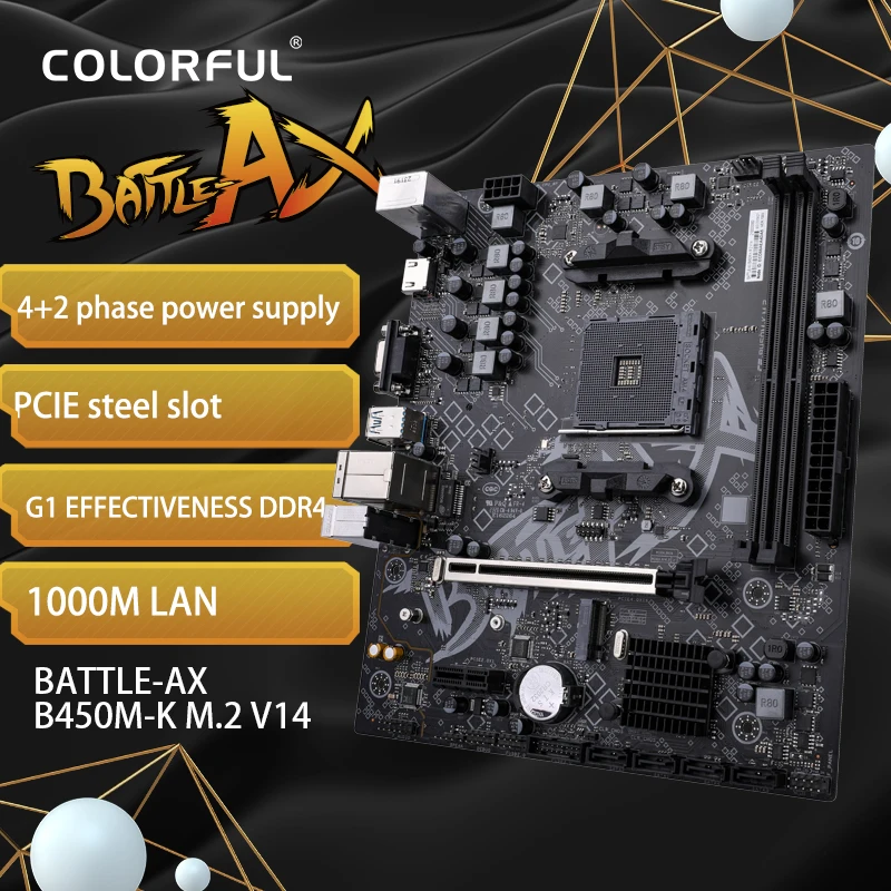 colorful-amd-b450-gaming-motherboard-BATTLE-AX-B450M-K-M-2-V14-MATX ...