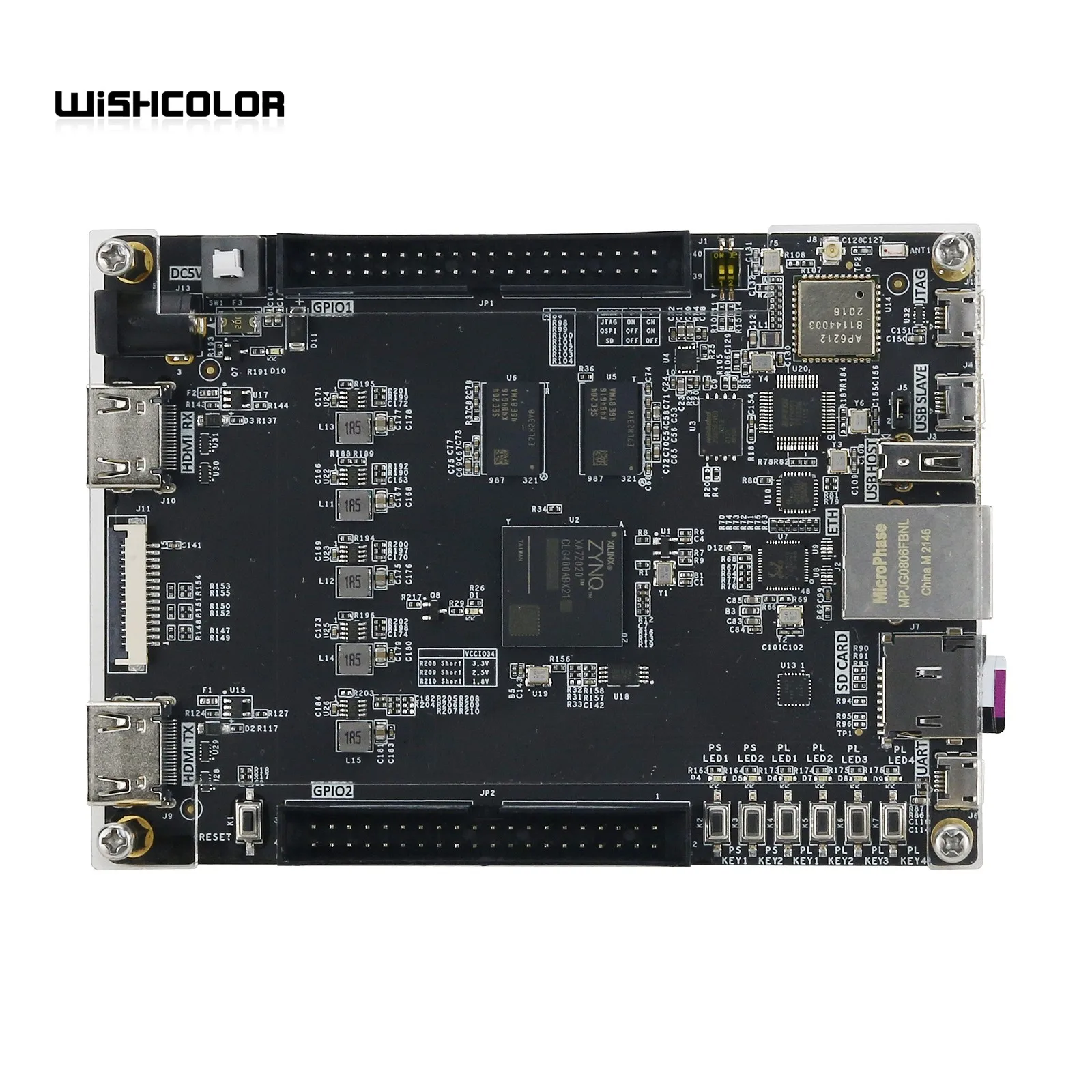 Wishcolor 마이크로페이즈 Mizar Z7010 FPGA 개발 보드, ZYNQ PYNQ 인공 지능 파이썬 SoC 지원 ...