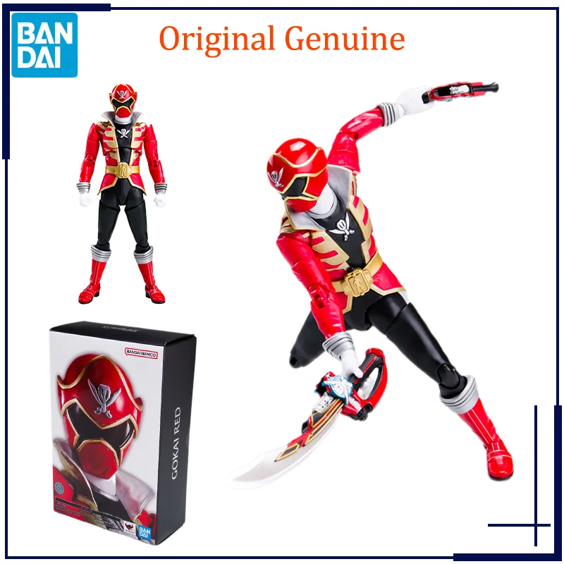 Original-Genuine-S-H-Figuarts-Kaizouku-Sentai-Gokaiger-GOKAI-RED-Bandai ...