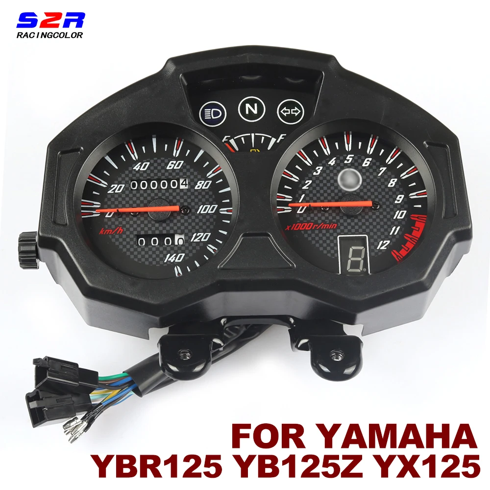 S2r Motorcycle Speedometer Dash Board Meter Assy For Yamaha Ybr125 ...