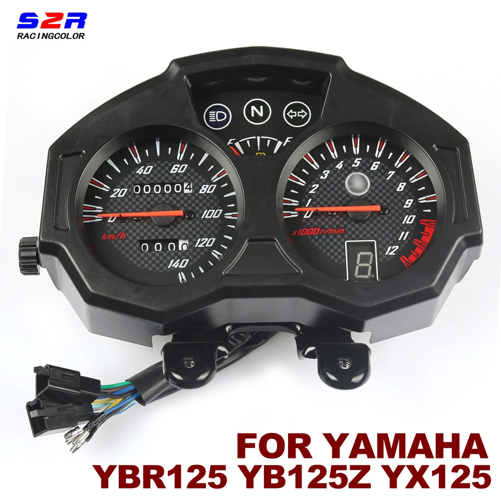 S2r Motorcycle Speedometer Dash Board Meter Assy For Yamaha Ybr125 ...