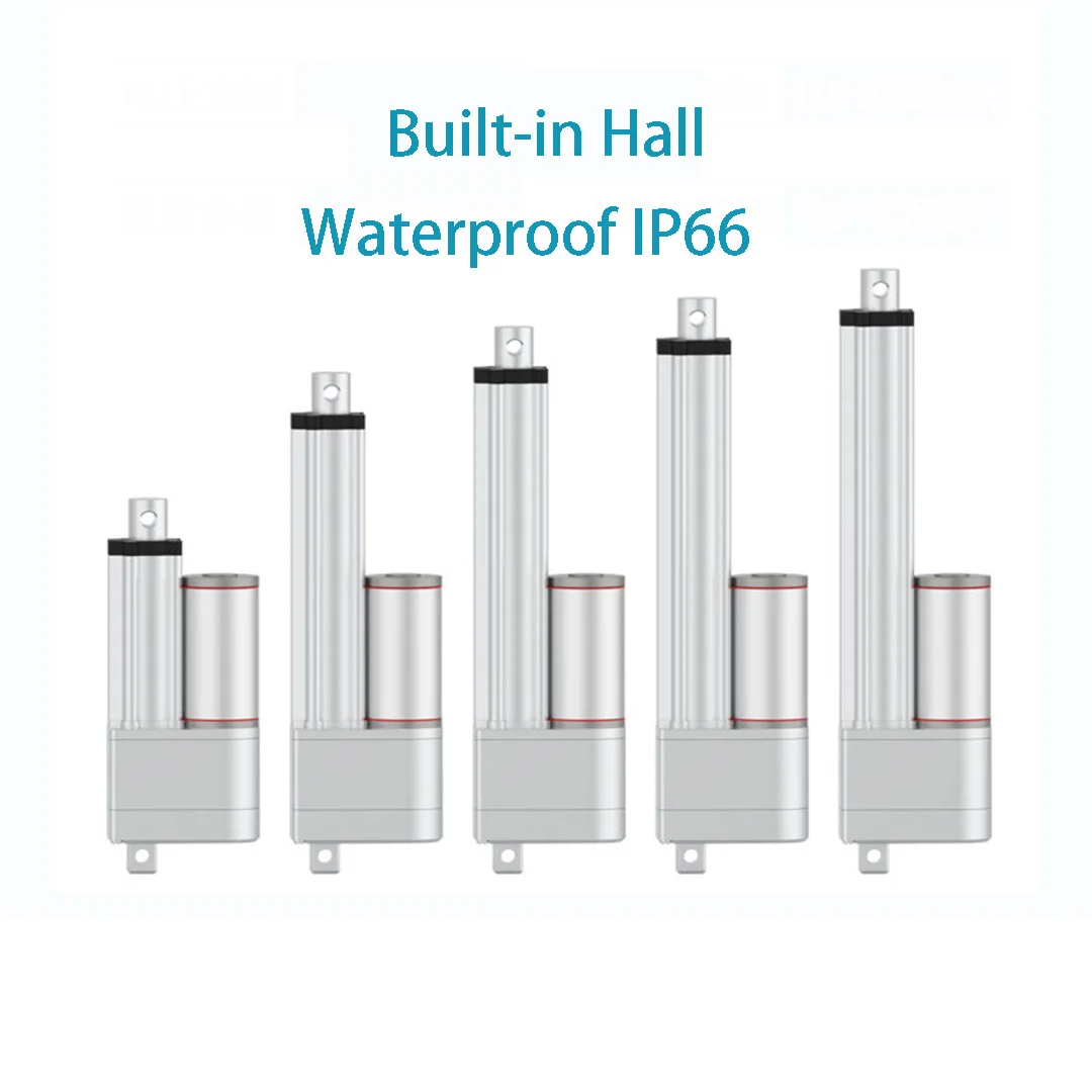 Waterproof-IP66-Linear-Actuator-with-Encoder-12V-24V-Max-Load-1000N ...