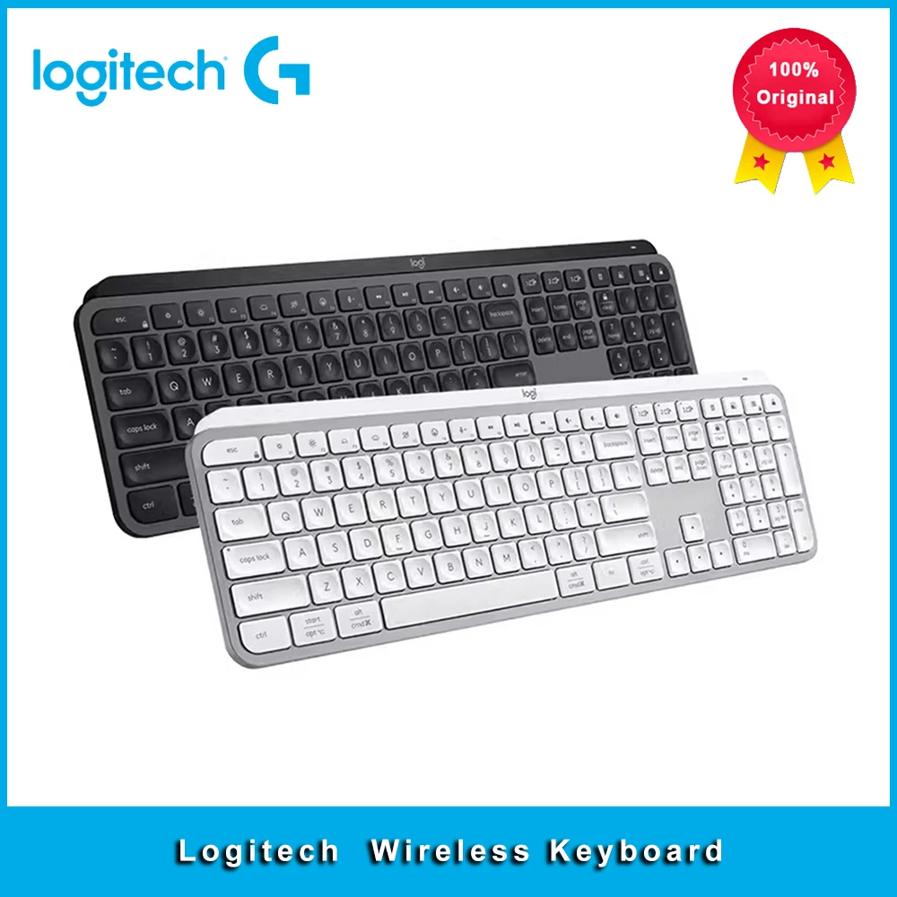 Logitech-MX-Keys-S-Wireless-Keyboard-Bluetooth-Office-104-Key-Charging ...