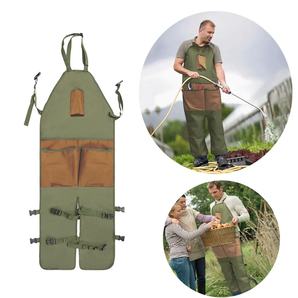 Work-Aprons-Carpenters-Working-Canvas-Apron-with-Pockets-Tools-Aprons ...